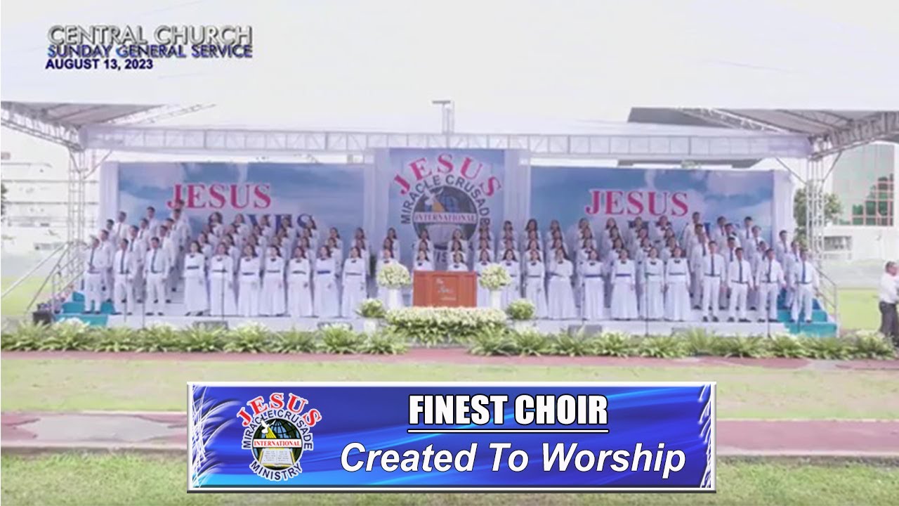 JMCIM | Created To Worship | Finest Choir | August 13, 2023 - YouTube