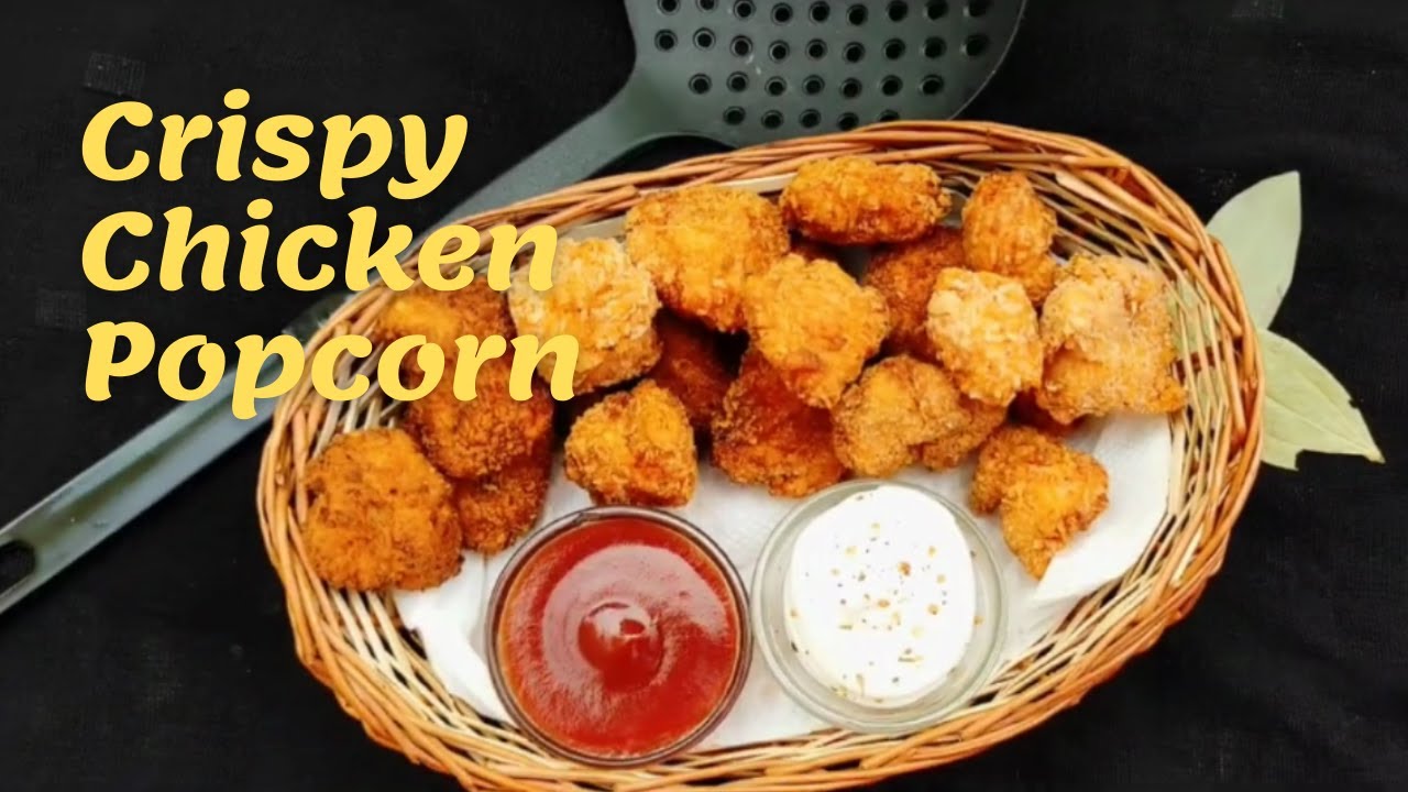 Crispy Chicken Popcorn KFC Style Chicken Pops Easy Snack Recipe - YouTube