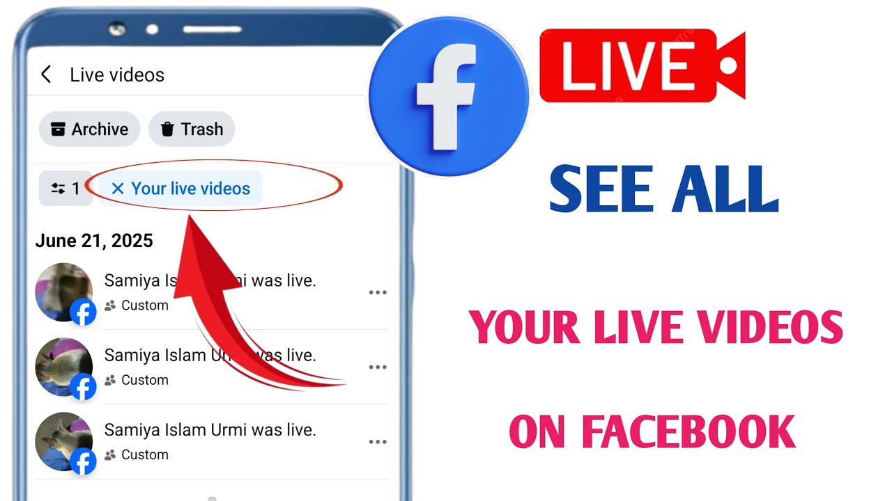 How To Download Facebook Live Video In Mobile | Save Your Live Video ...