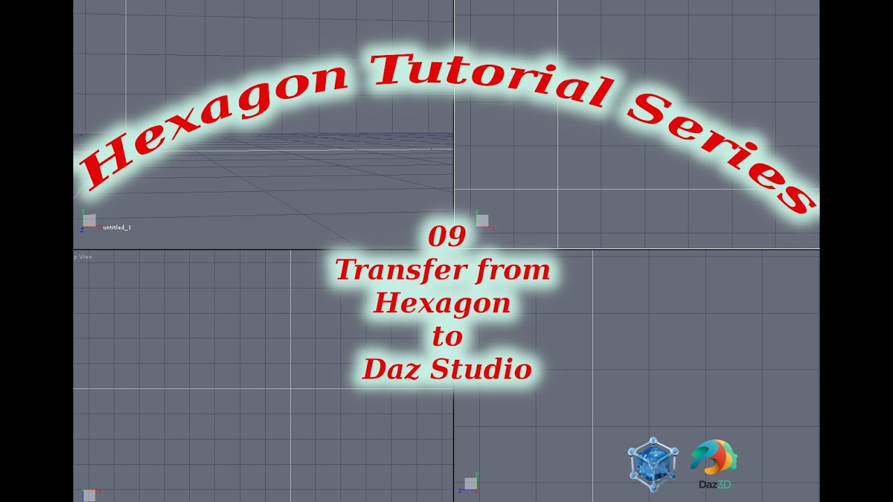 Hexagon Tutorial 09 Transfer between Hexagon and Daz Studio - YouTube
