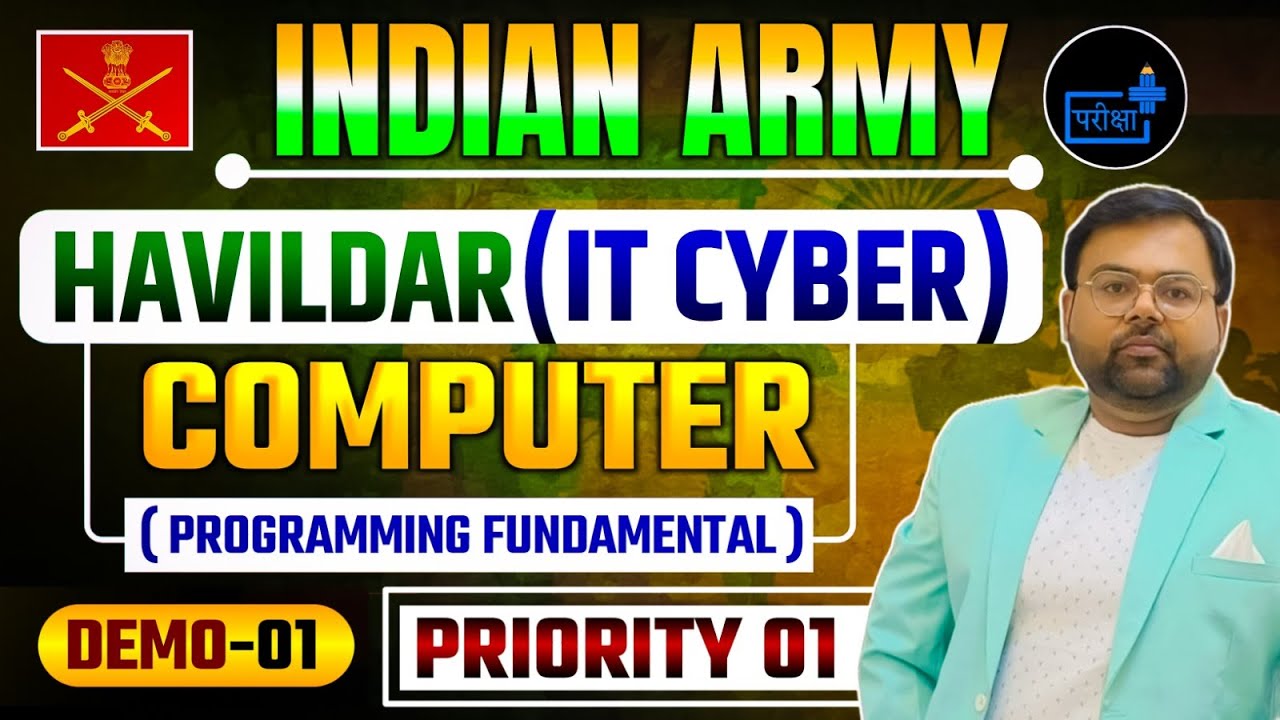 Indian Army Havildar Computer IT Cyber & Information Operation Best ...
