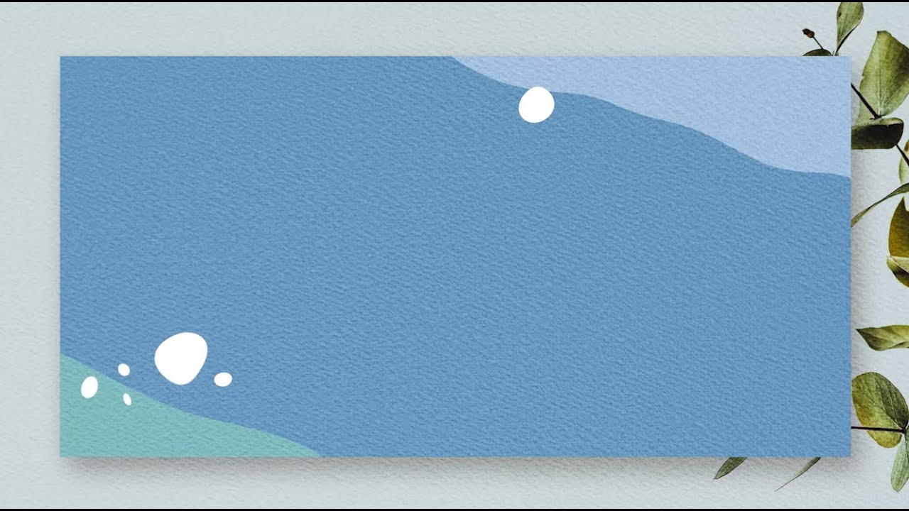 Blue Card Frame Video (MP4) 블루 카드 프레임 동영상소스 다운로드받기 #올리브크레아 - YouTube