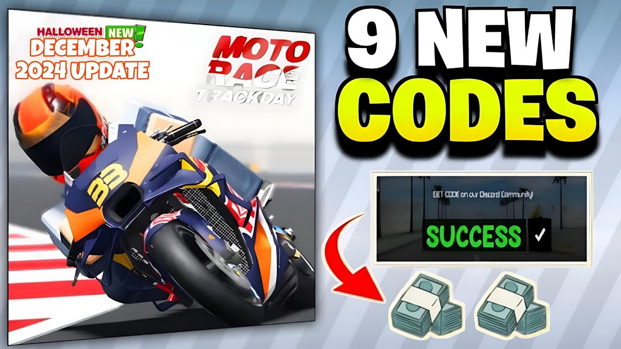 ⚠️HURRY-UP⚠️ NEW CODES FOR MOTO TRACKDAY PROJECT DECEMBER CODES 2024 ...