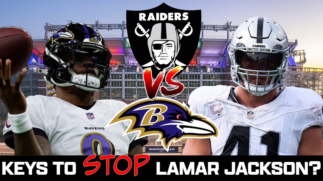 How can the #raiders STOP Lamar Jackson? - Matchup Breakdown # ...