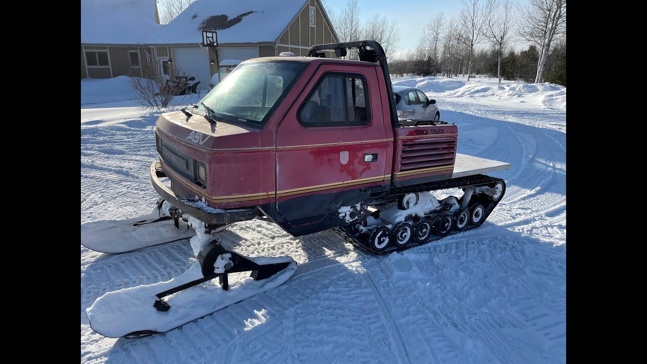 1990 ASV Track Truck - YouTube