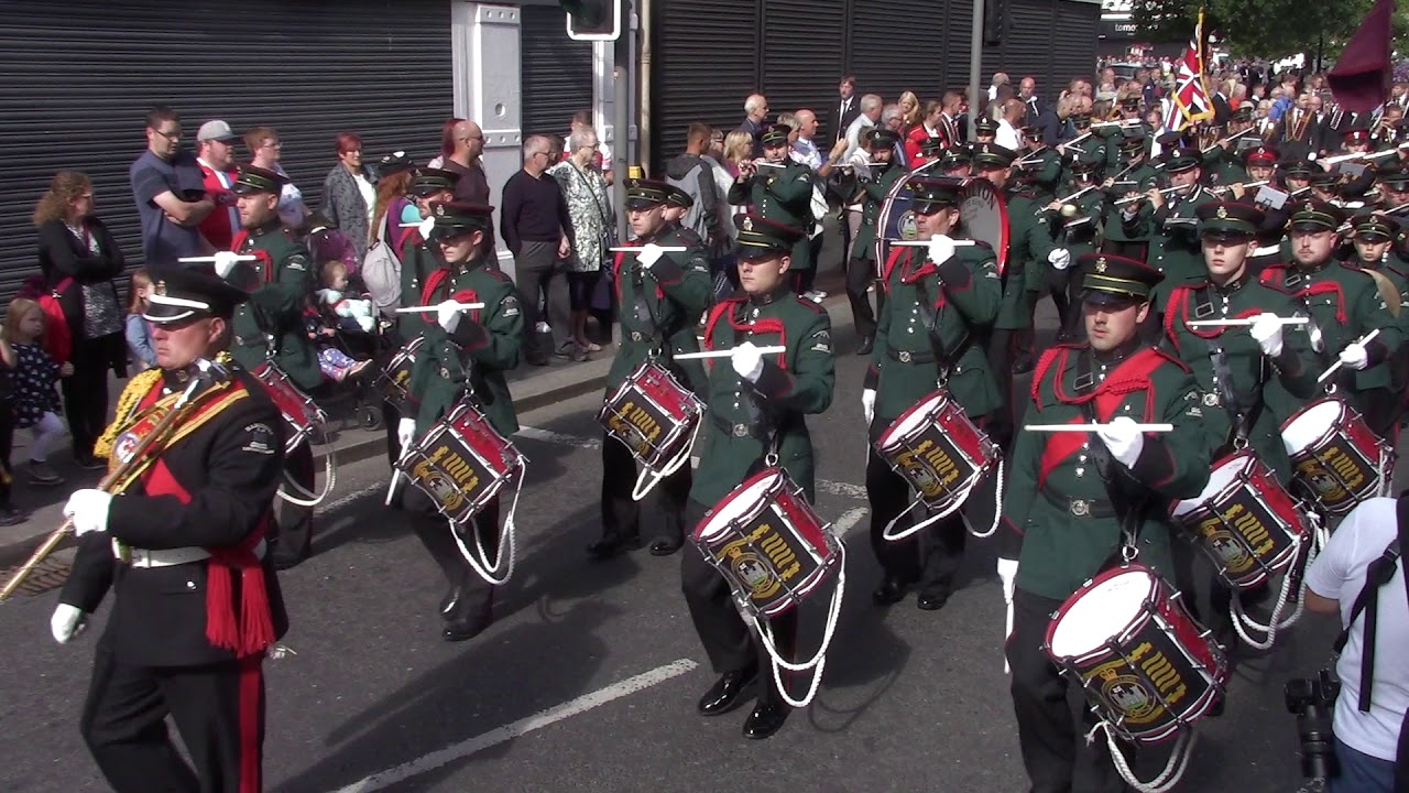 ABOD Parent Clubs parade from Cenotaph to St Columb's Cathedral for ...