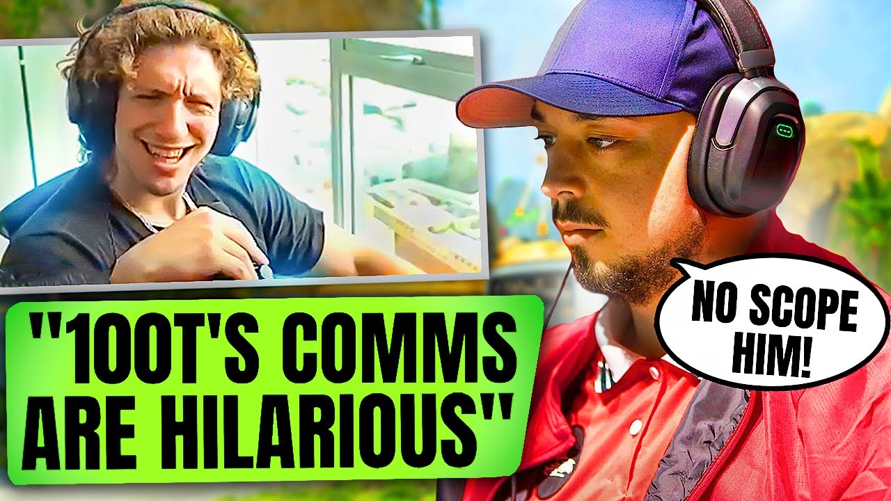 100T's Voice Comms Are HILARIOUS... (ALGS Scrims Watch Party) - YouTube