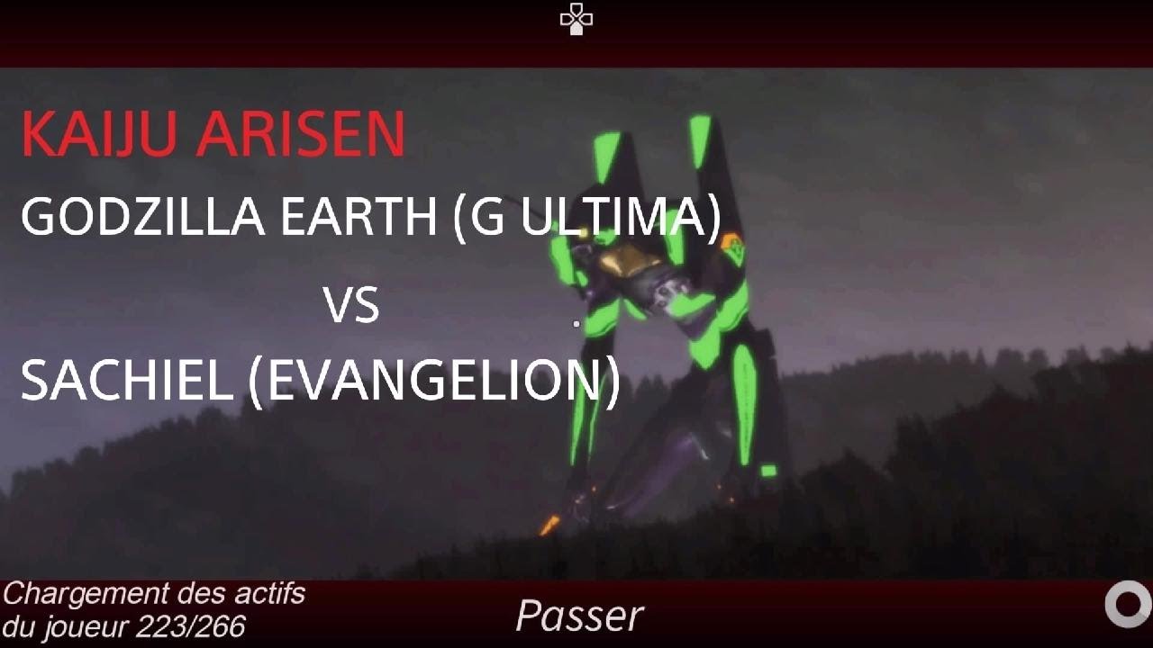 Roblox Kaiju arisen godzilla earth (g ultima) vs sachiel (evangelion ...