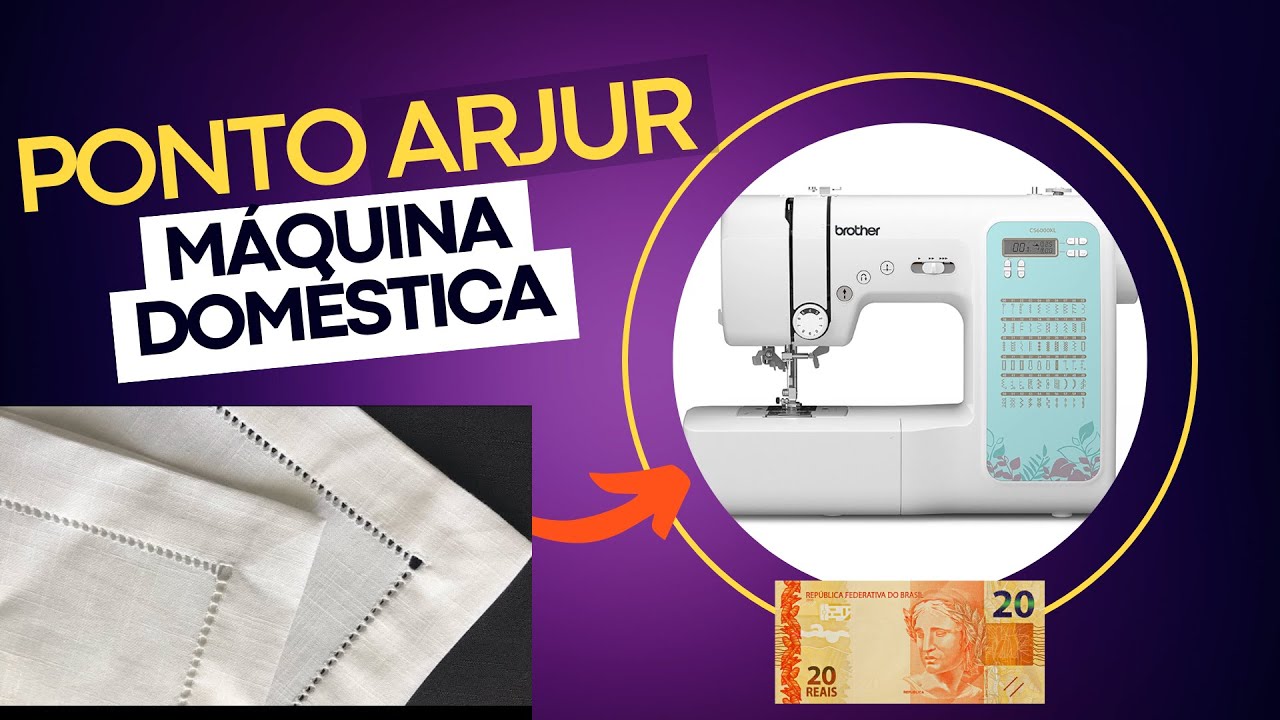 Ponto Ajour na máquina doméstica — COM R$ 20,00 reais VOCÊ pode fazer ...