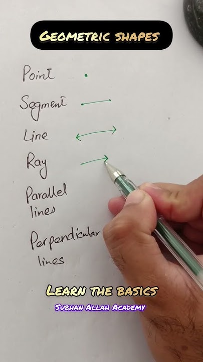 learn the basics of geometry - YouTube