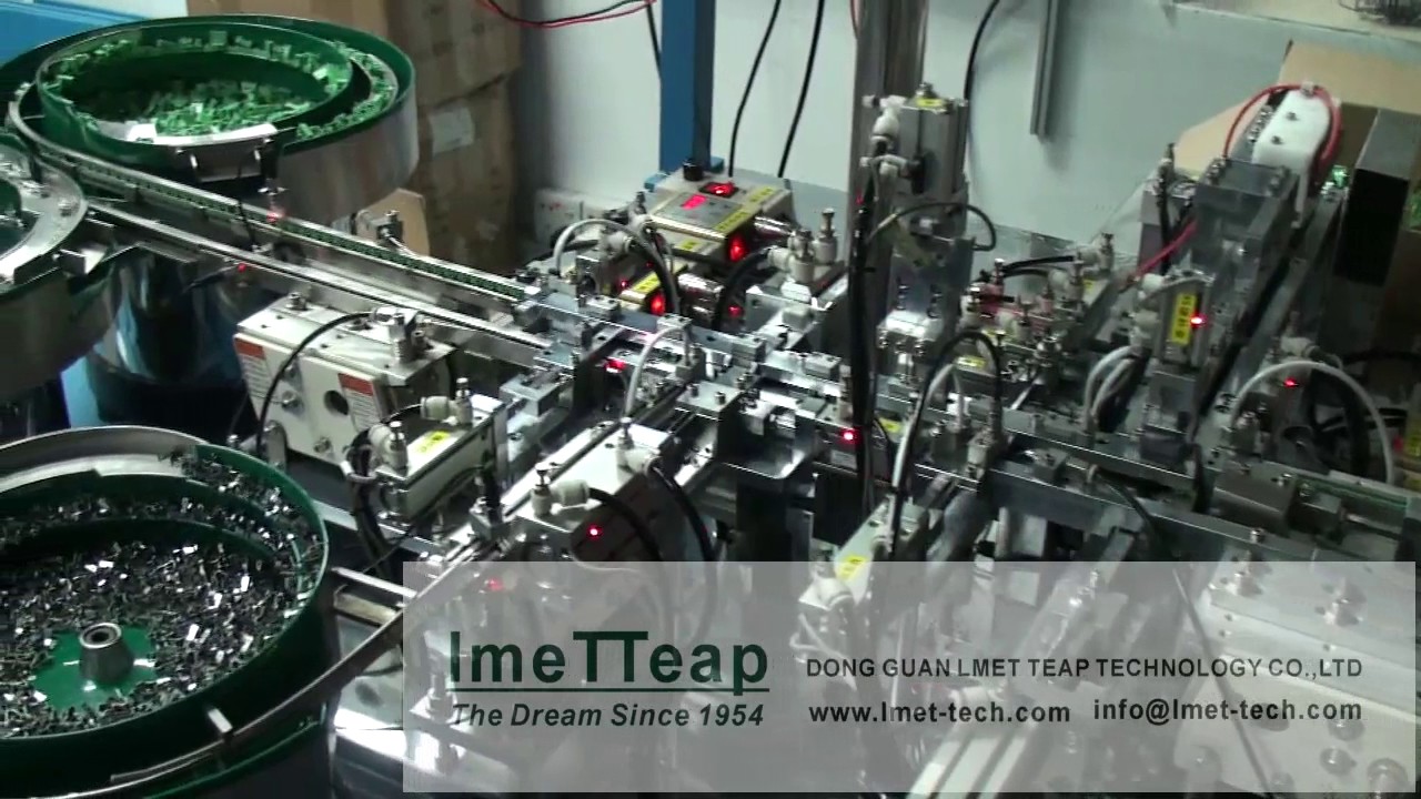 Terminal Blocks Assembling Machine|Production line - YouTube