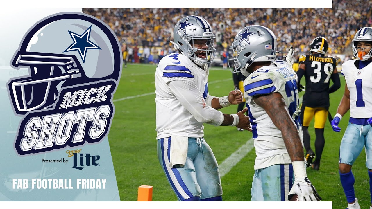 Mick Shots: Fab Football Friday | Dallas Cowboys 2024 - YouTube