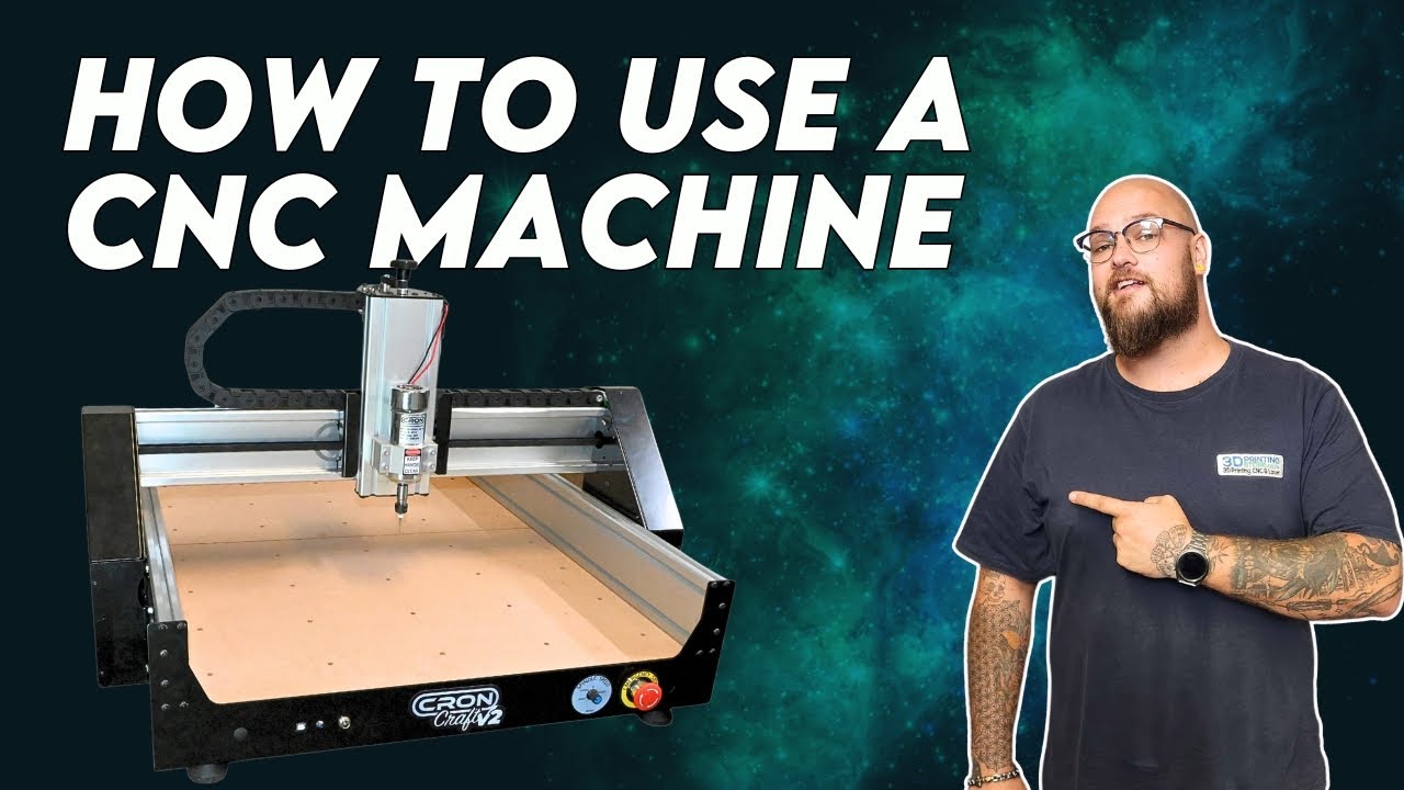 How to use a CNC machine - YouTube