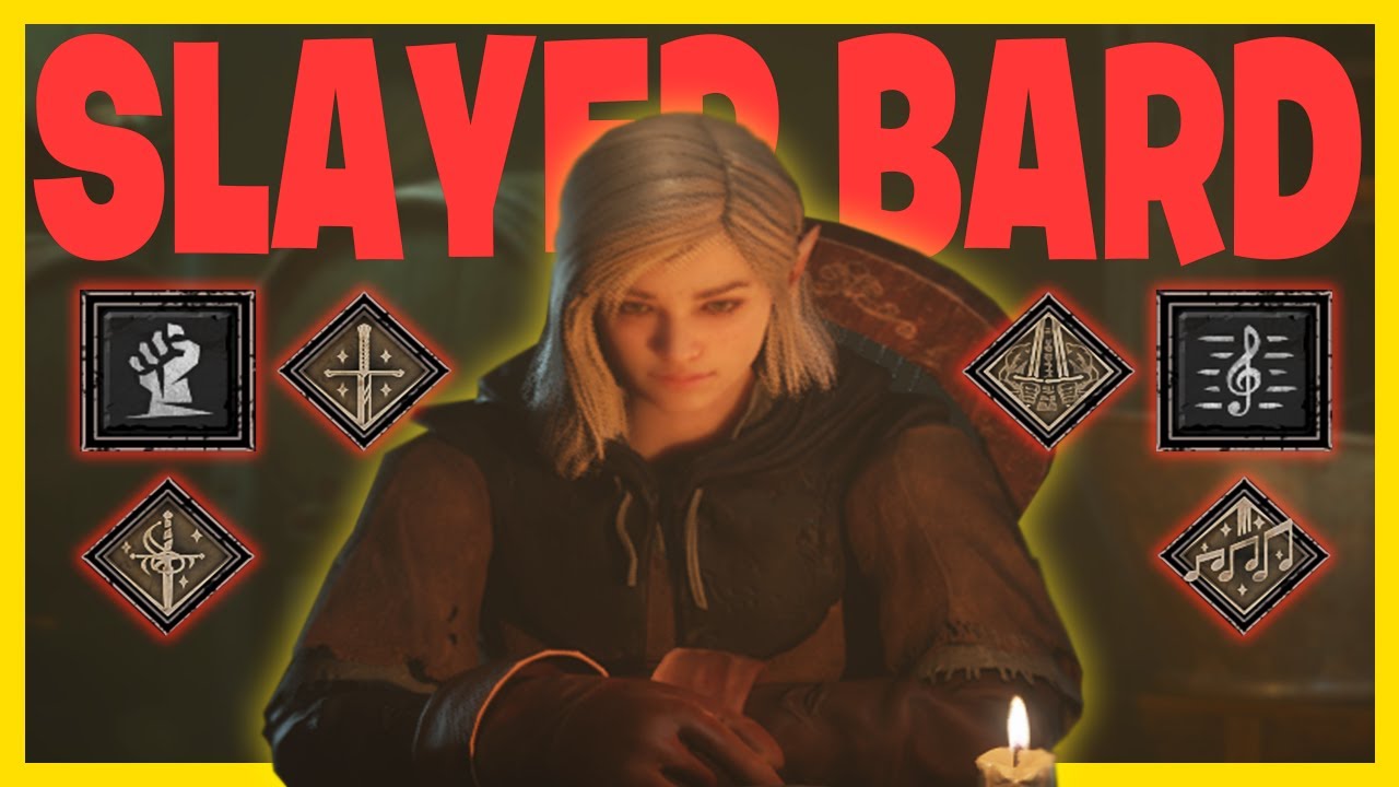 Slayer Bard DESTROYS Bosses and PvP | Dark and Darker - YouTube