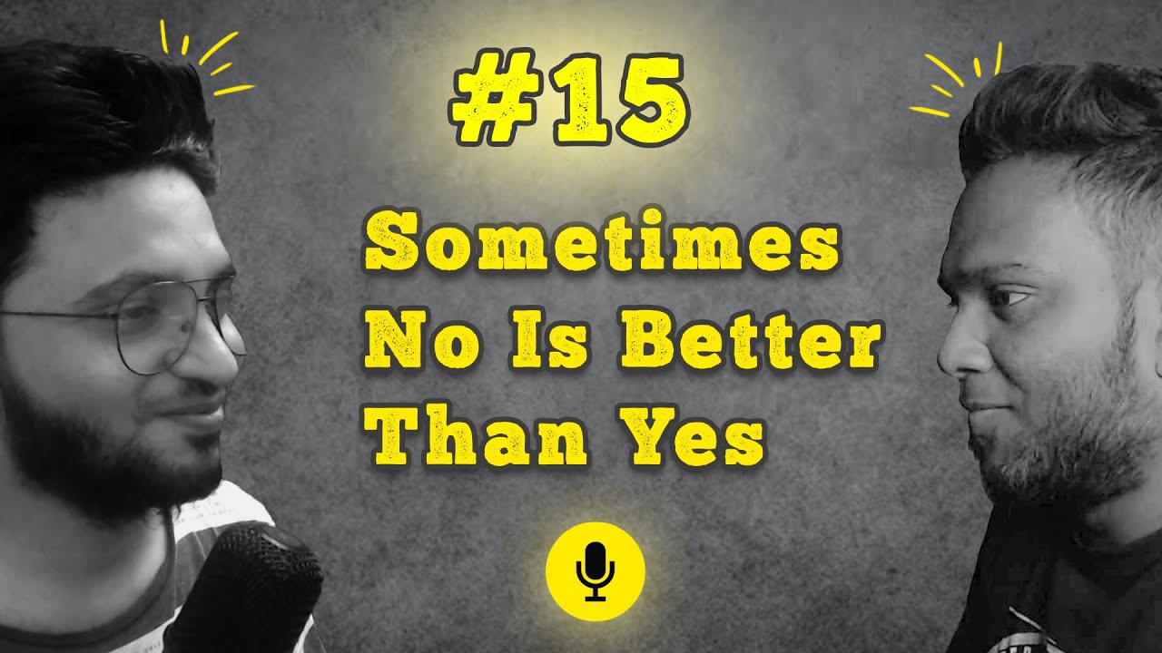 How to Handle anxiety | Sometimes no is better than yes #15 ...