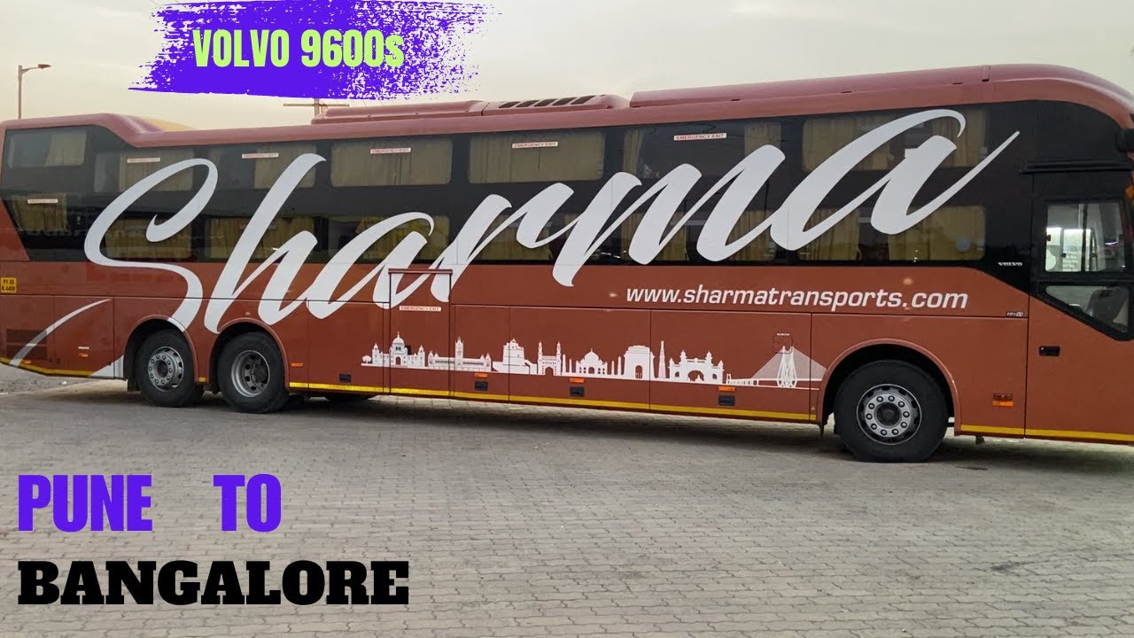 Sharma Transports AC Bus Sleeper Volvo 9600s - YouTube