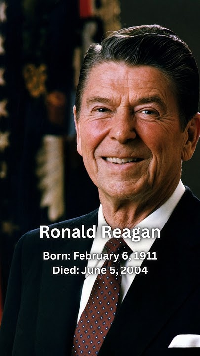 Ronald Reagan Was The 40th President Of The United States🕊️# ...