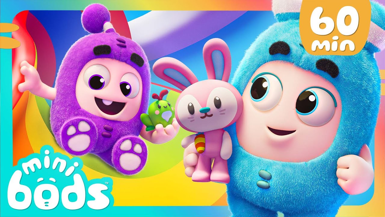 Jumping The Line - Minibods | Mini Oddbods | Baby Oddbods | Funny ...