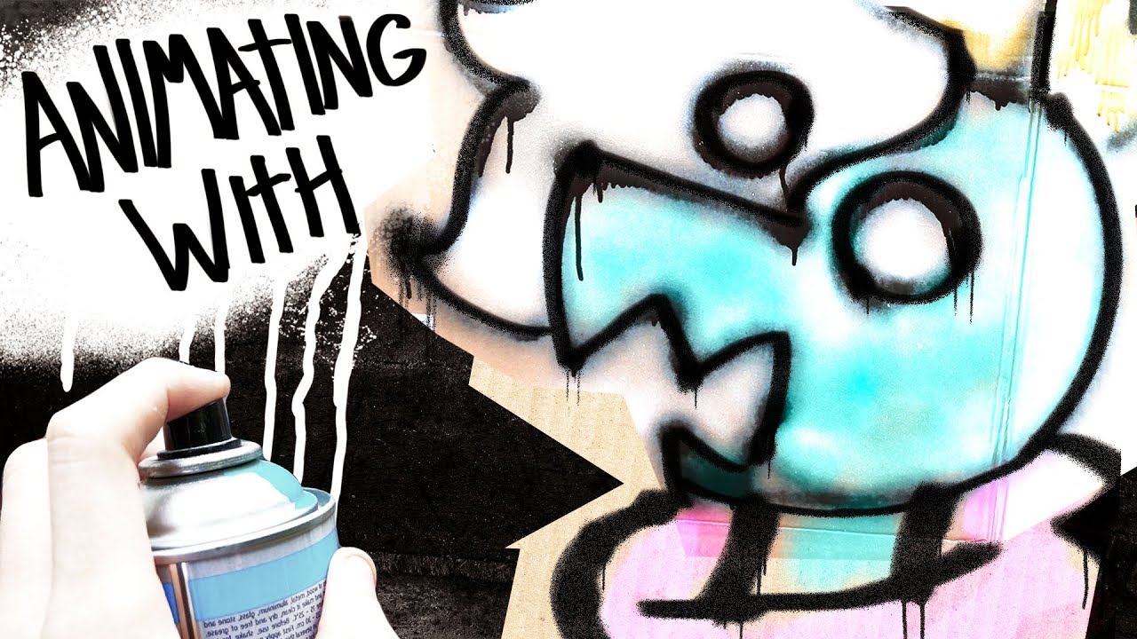 IDENTITIES ANIMATION MEME - Spraypaint Animation (Animating With) - YouTube