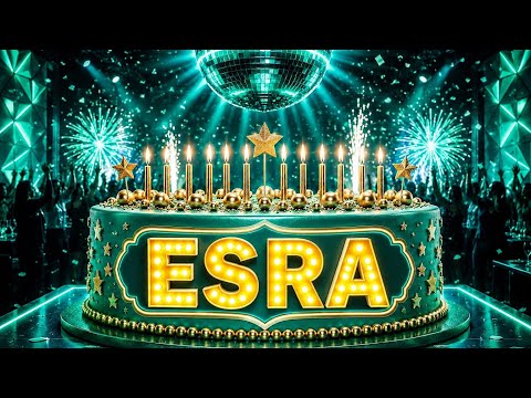 İyi ki Doğdun ESRA Şarkısı | Eğlenceli Enerjik Disko Doğum Günü