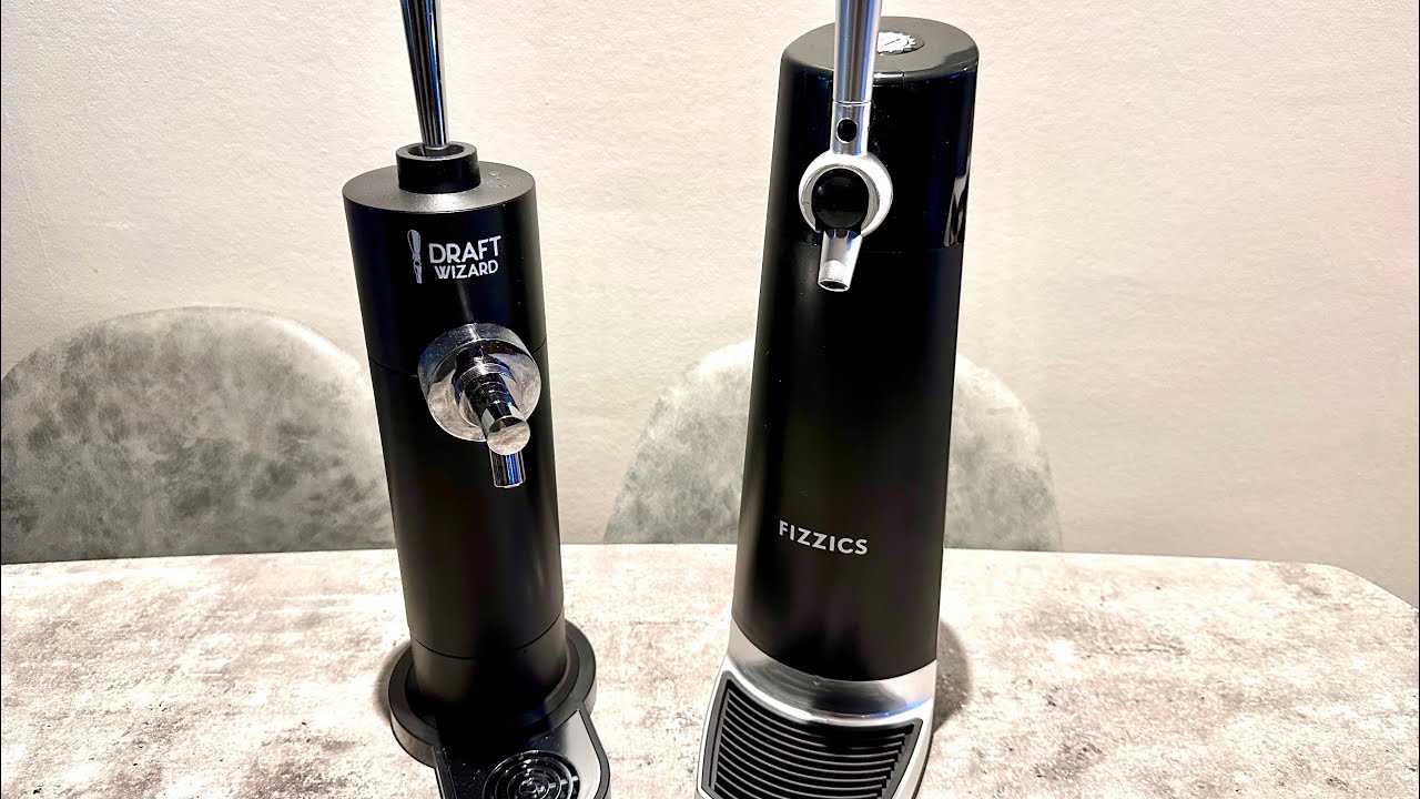 The Draft Wizard vs the Fizzics DraftPour beer dispensers - YouTube