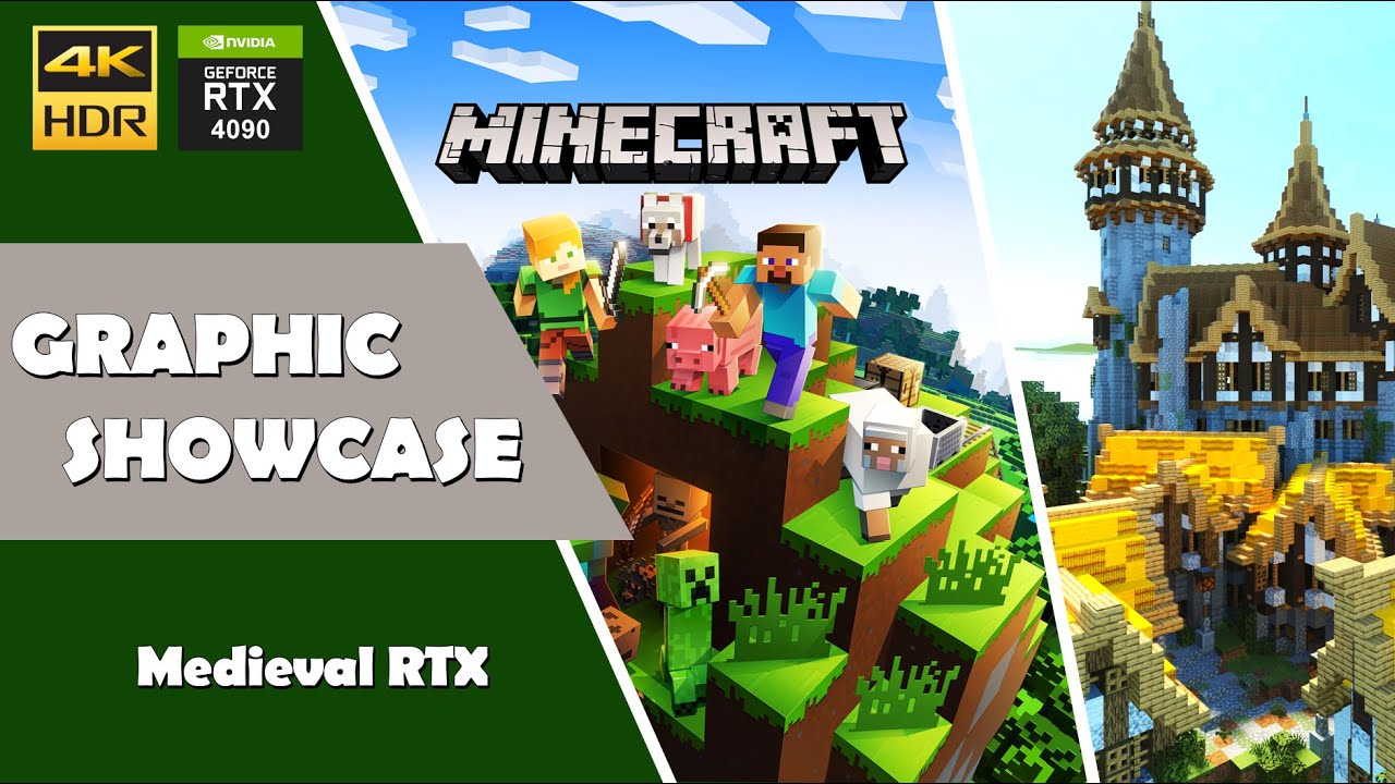 Minecraft: Medieval RTX Graphic Showcase No Comentado | PC | 4K | HDR ...