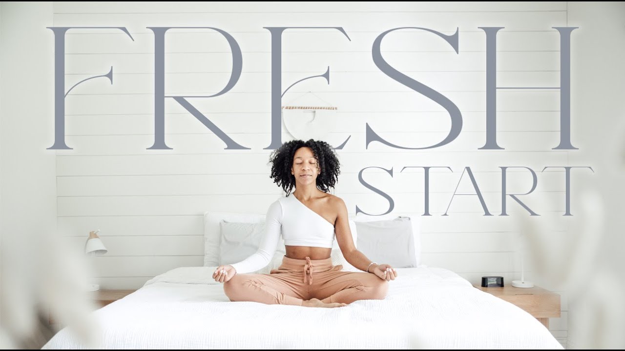 FRESH START 🌟 10 Minute Morning Bed Meditation + 5 Minute Light ...