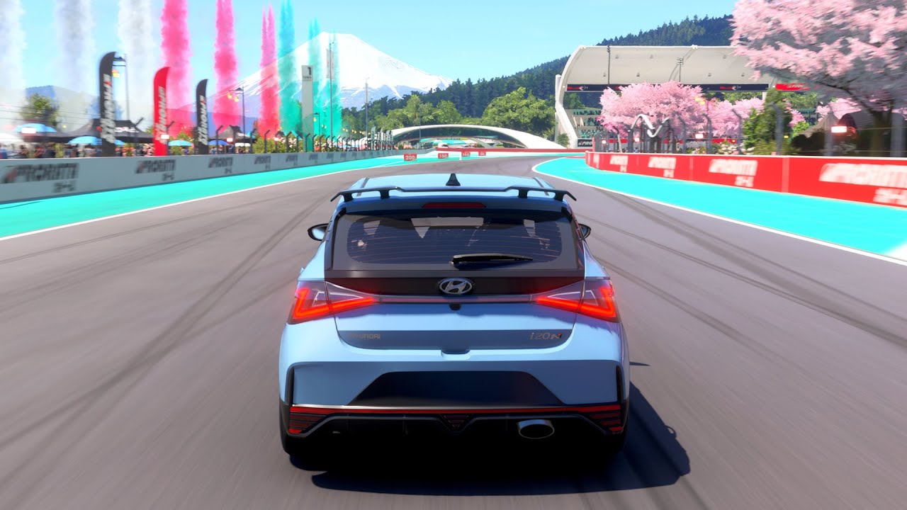 Forza Motorsport - 2021 Hyundai i20 N at Hakone Circuit - YouTube