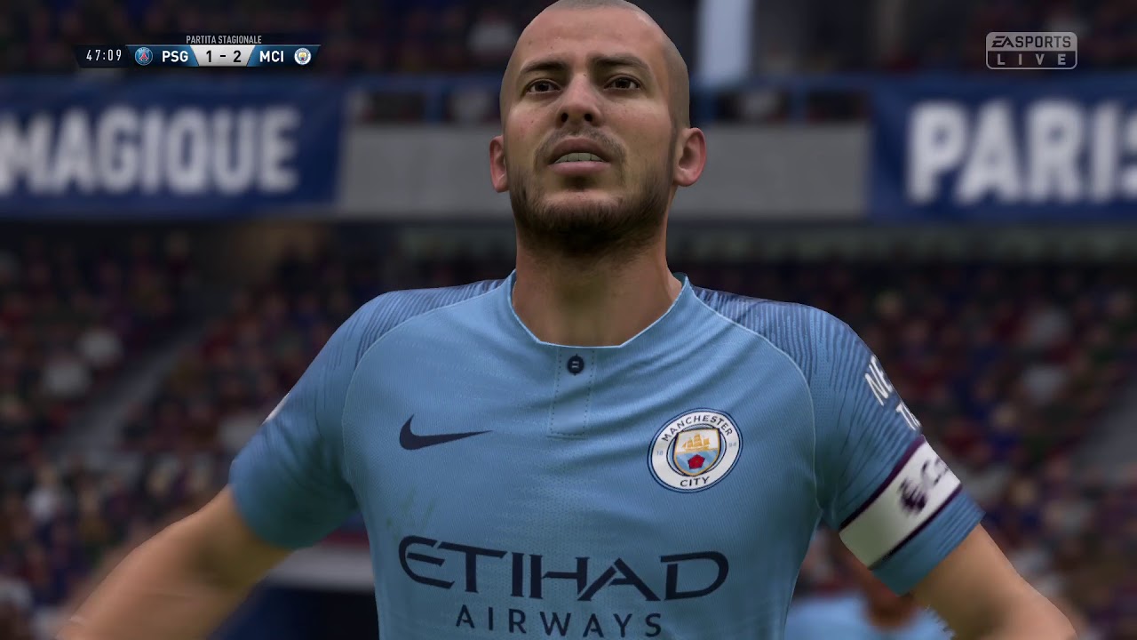 FIFA 19-David Silva goal - YouTube
