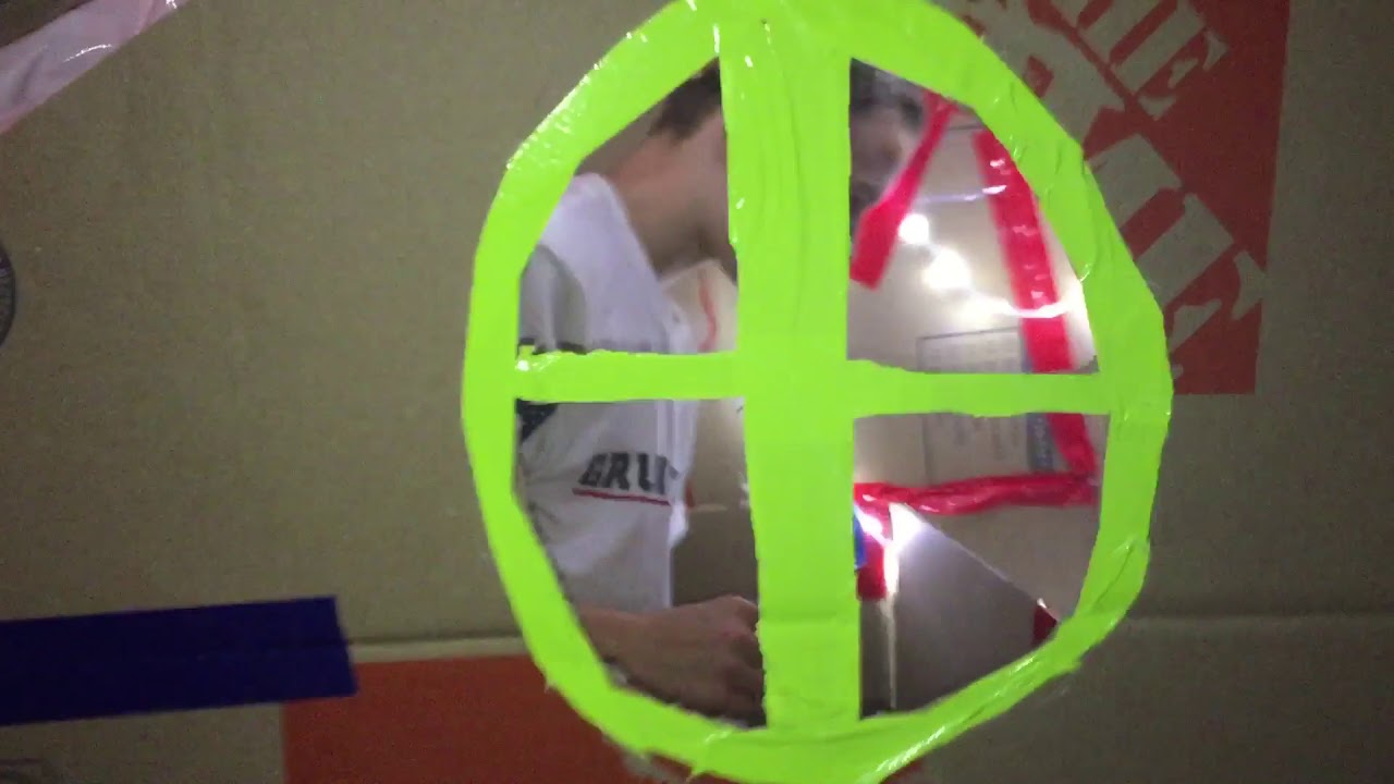Box fort lit up LED lights - YouTube