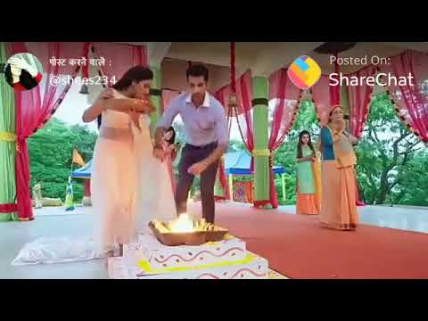 Naksh Keerti first friendship in temple🕌🕌 // # yrkkh😘# 😘😘😘