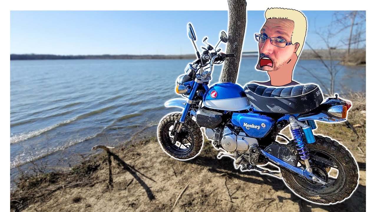 Honda Monkey Off-Road Adventure.. (Boomhauer Edition) - YouTube