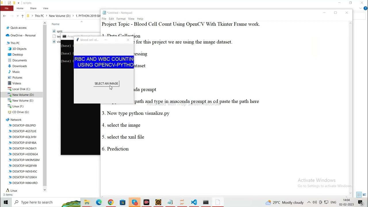 Blood Cell Counting Using Opencv Module and with Tkinter Frame Work - YouTube