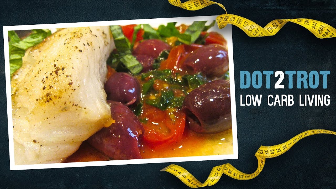 Keto White Fish Recipe With Tomato And Herb Salsa - YouTube