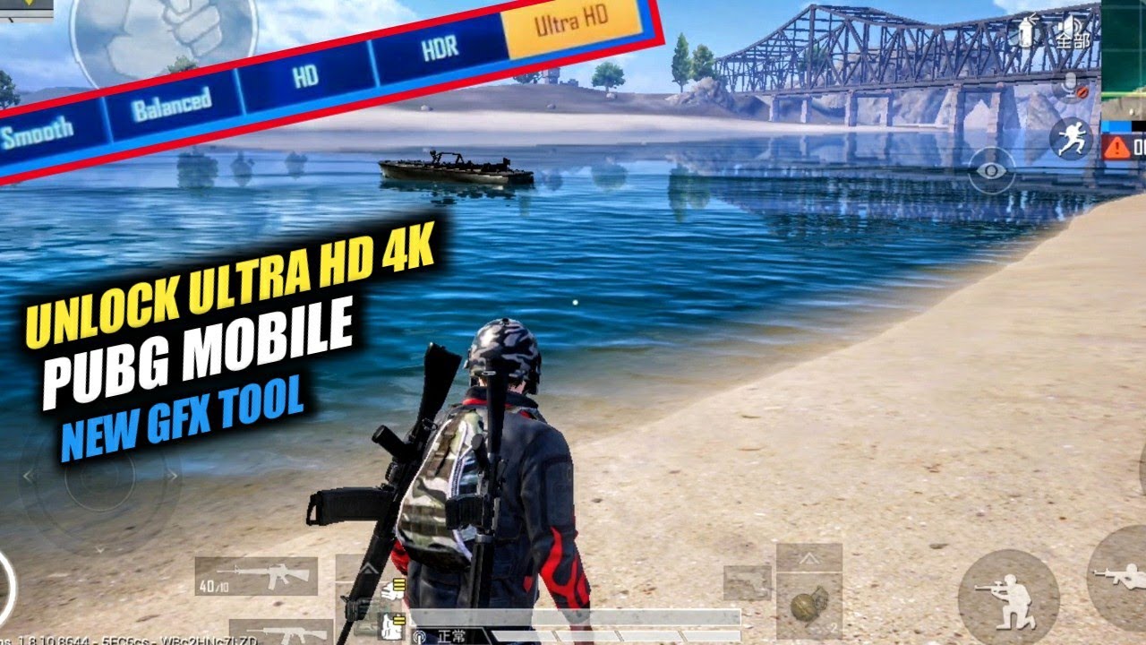 HOW TO UNLOCK ULTRA HD 4K GRAPHICS IN PUBG MOBILE | GFX TOOL PUBG ...