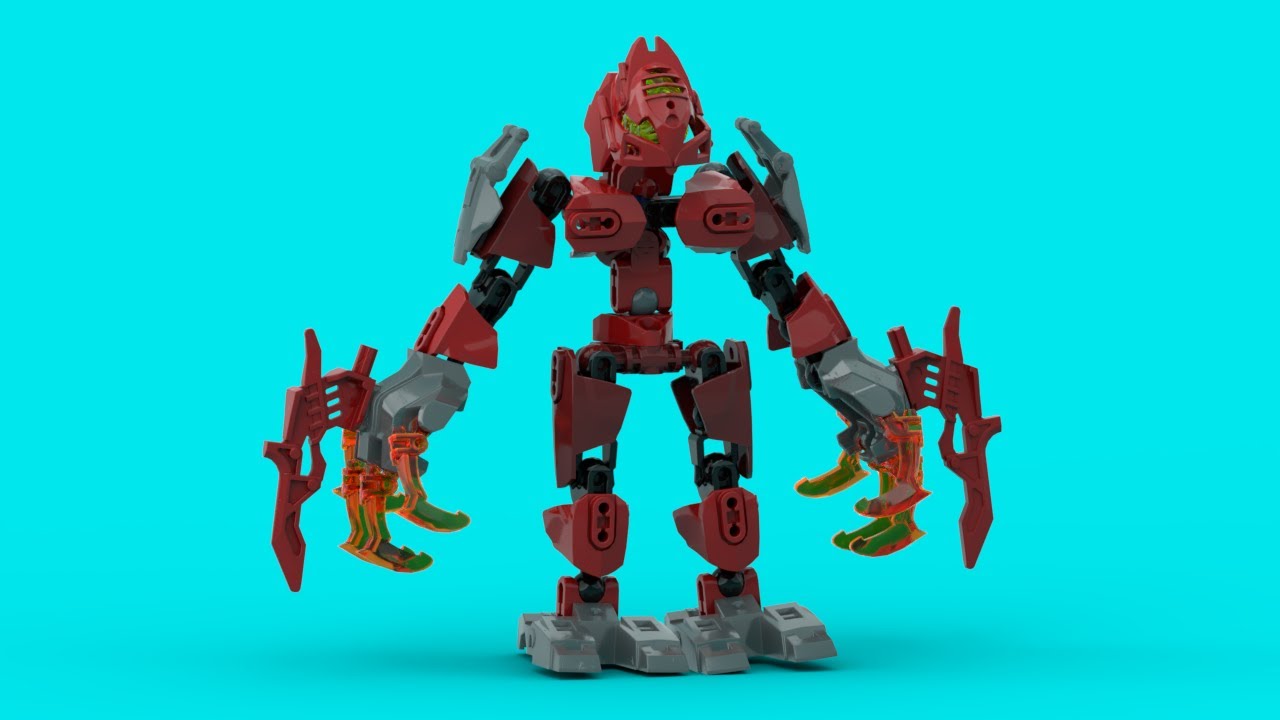 Bionicle Magmit Moc Instructions - YouTube