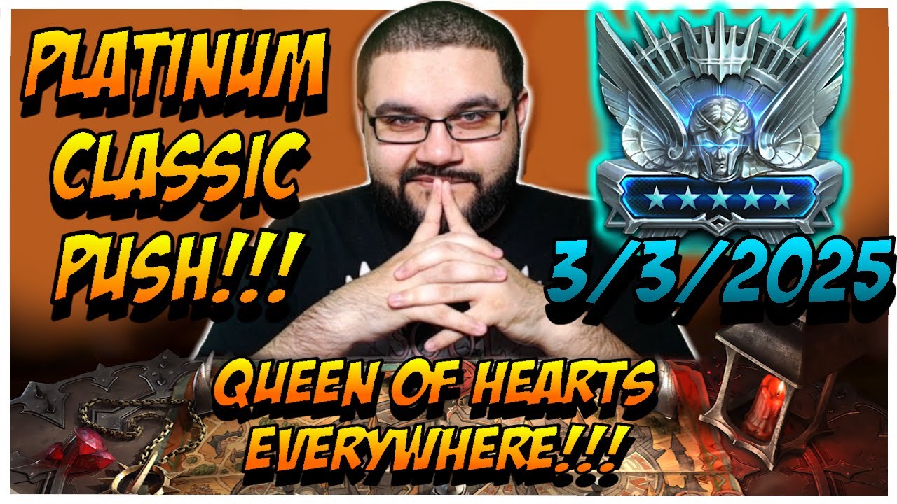 New Champs Make an Appearance! Classic Arena platinum Push 3/3/2025 ...