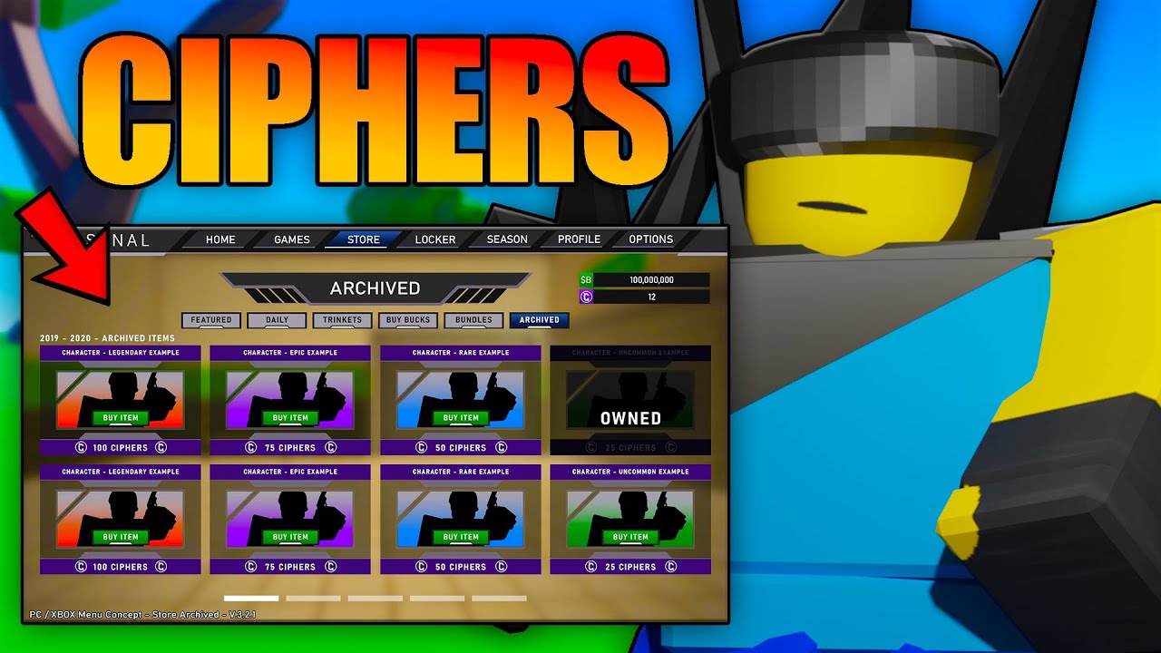 *THIS IS WHAT CIPHER USED FOR !!*(Roblox Arsenal) - YouTube