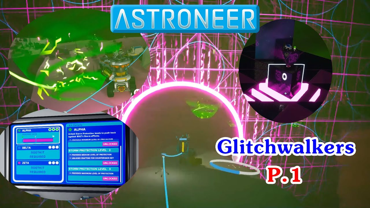 Astroneer | EP.03 Glitchwalkers P.1 | Y.7 | Pragason Channel - YouTube