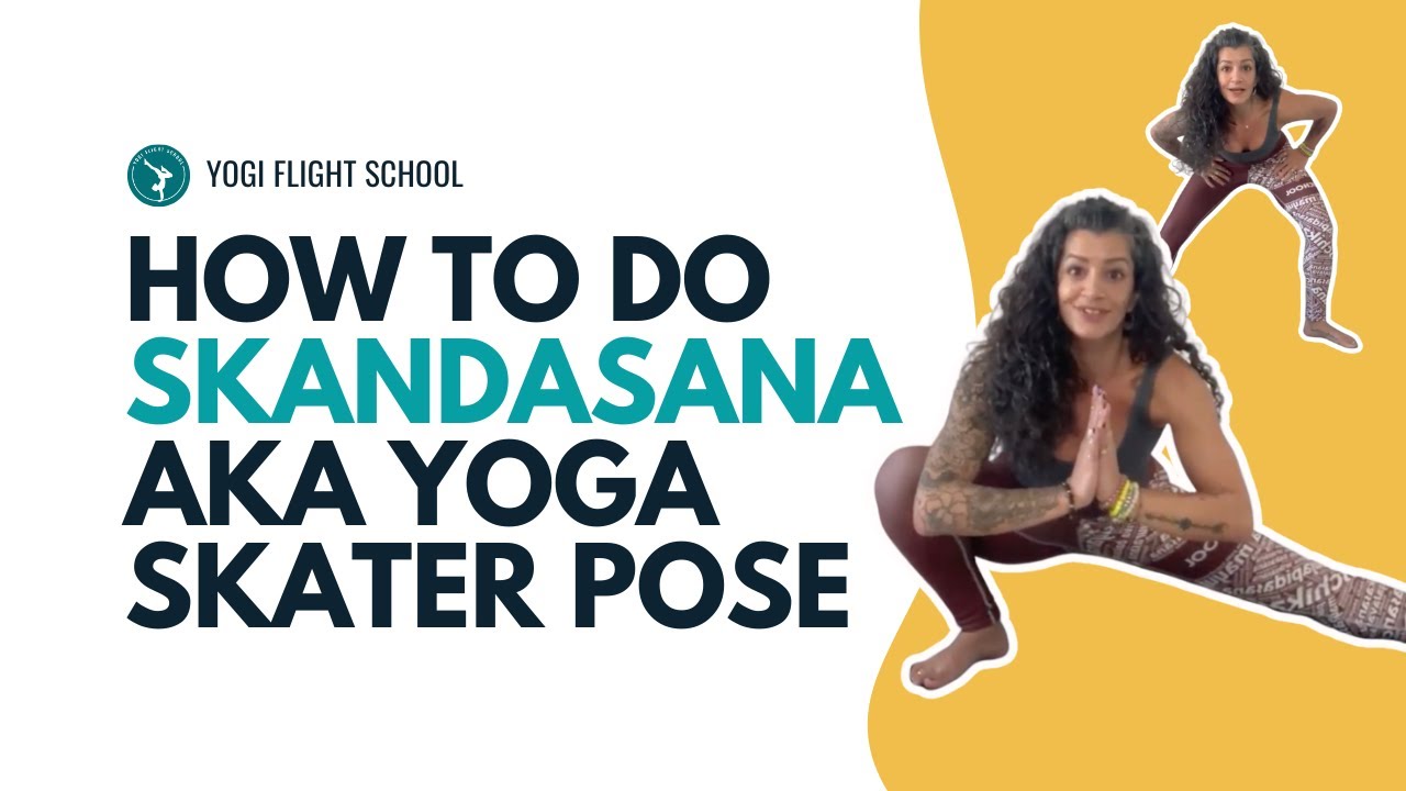Master Skandasana (Skater pose): Tips for Tight Hips & Ankles - YouTube