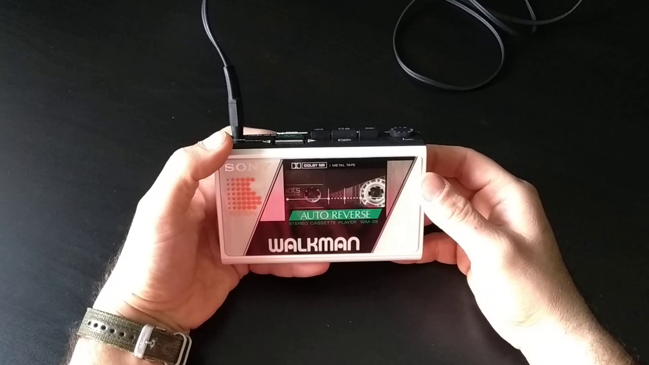 Sony Walkman wm-28 - YouTube