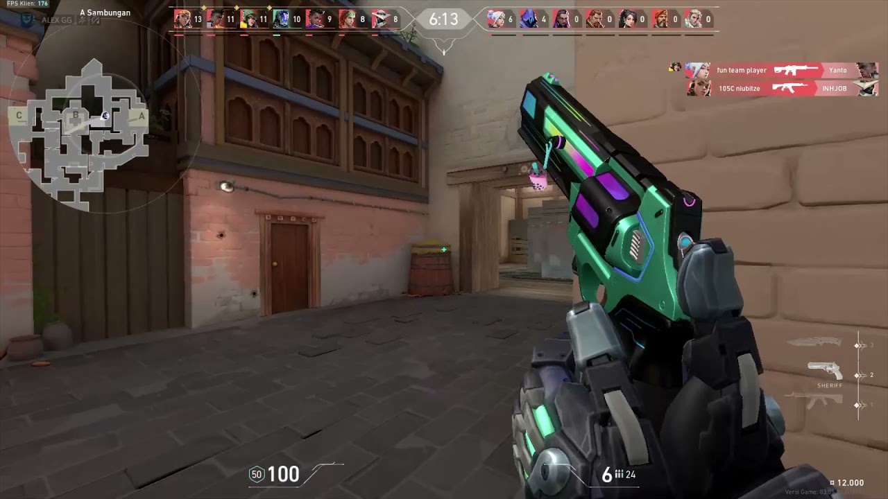 Review skin vandal enderflame!!! - YouTube