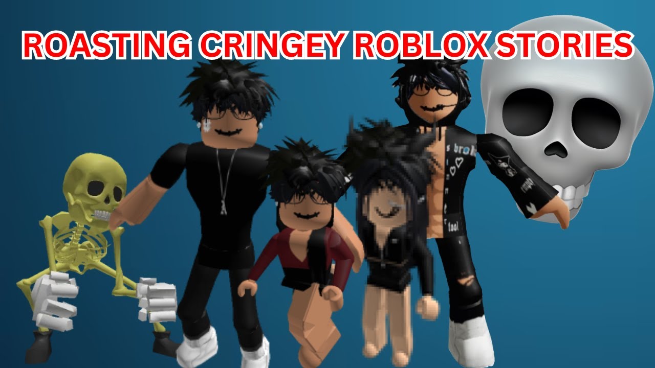 Roasing Cringey Roblox Stories - YouTube