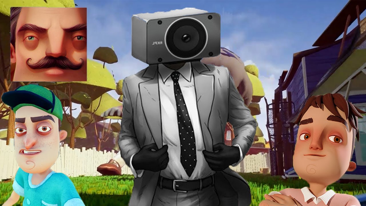 Hello Neighbor - My New Neighbor Skibidi Toilets Speakerman Act 3 ...