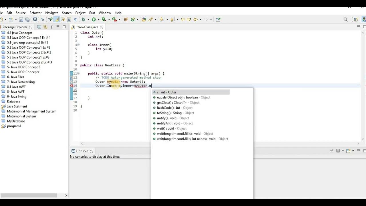 Inner Classes in Java | Lecture # 64 | Learn Programming - YouTube