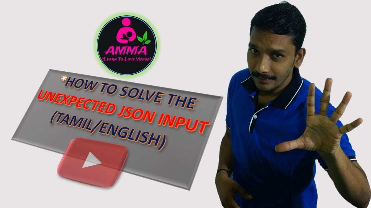Unexpected End Of Json Input Solve In Custom Thumbnail Youtube Youtube