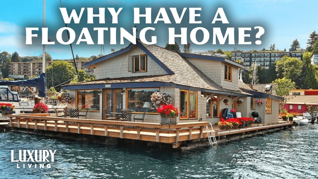 Including an Underwater Basement in a floating home is not an easy task ...