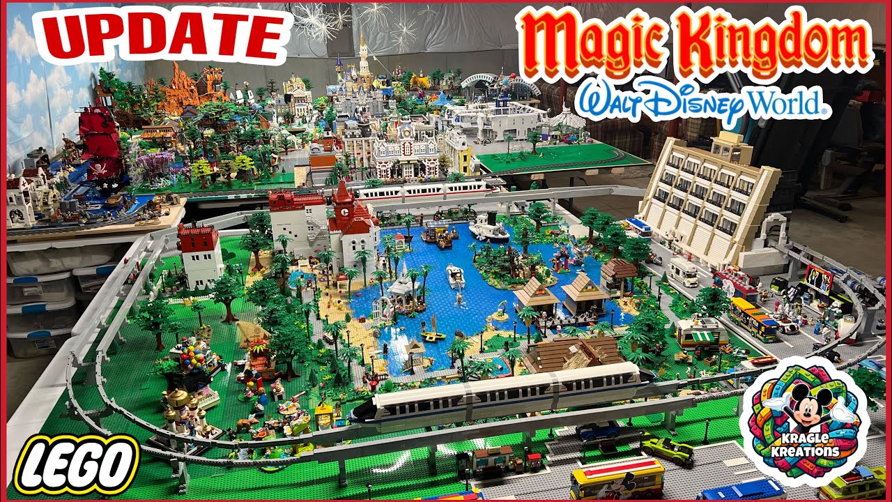 LEGO WALT DISNEY WORLD - MAGIC KINGDOM PARK & RESORTS VERSION 2.0 ...