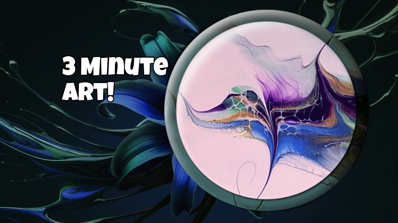 Create Simple Fluid Art: 3-Minute Masterpieces - YouTube