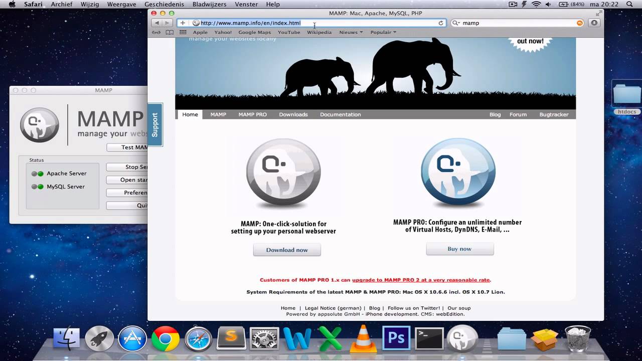 WordPress installeren op Mac Os X met MAMP - YouTube